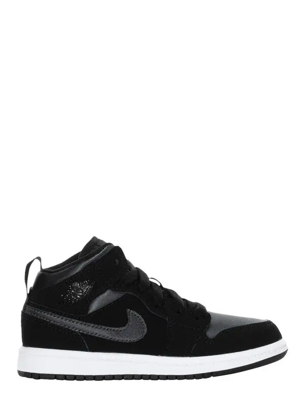 JORDAN 1 Mid Se Ps Sneakers - Black