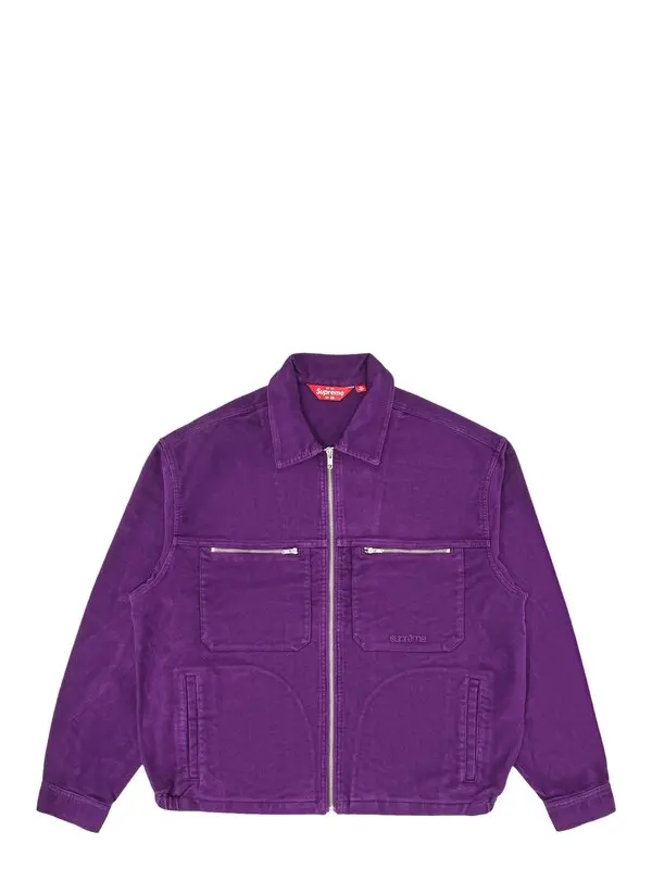 Supreme Moleskin Work Jacket - Purple