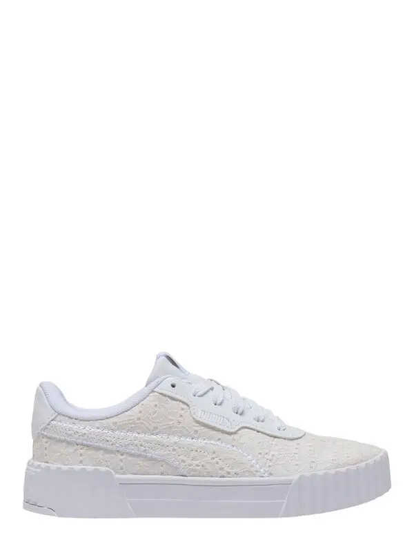 PUMA Carina 3.0 Lace Sneakers - White