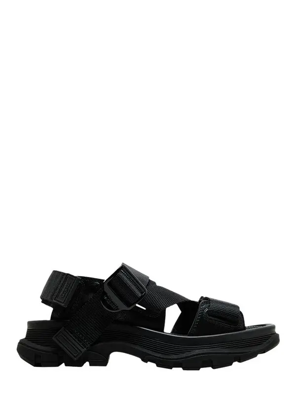 Alexander McQueen Tread Sandal - Black