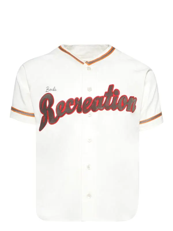 BODE Baseball Shirt - White