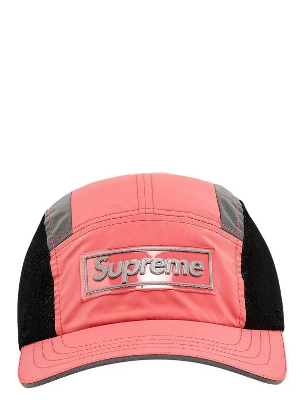 Supreme Side Mesh Camp Cap - Pink