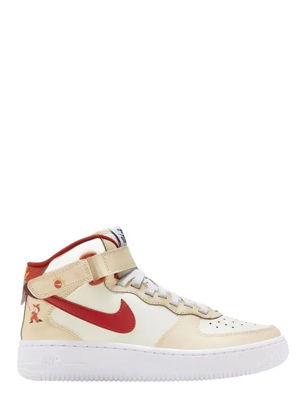 Nike Air Force 1 Mid Easyon Gs 'year Of The Dragon - Cream