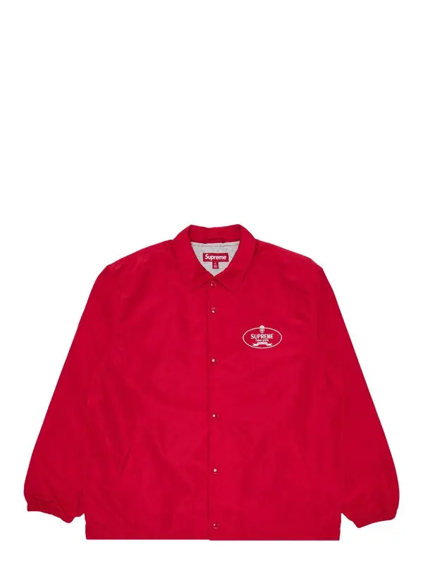 Supreme Crest Coaches Jacket - Red