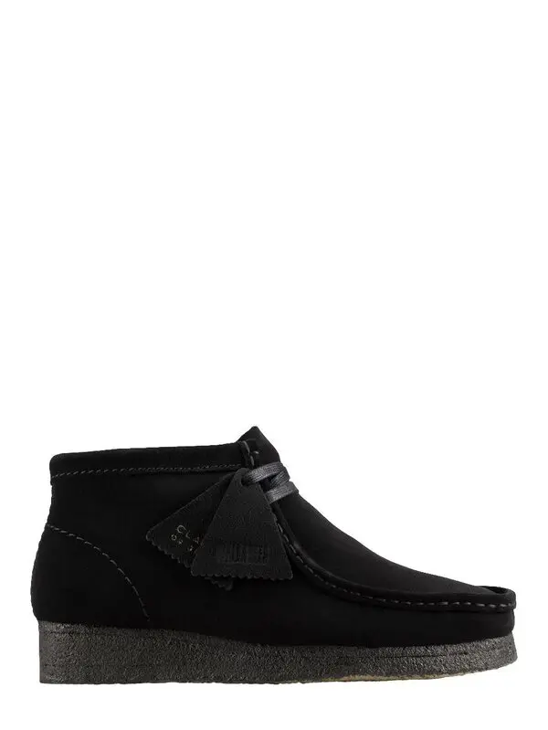Clarks Wallabee Boot Suede - Black