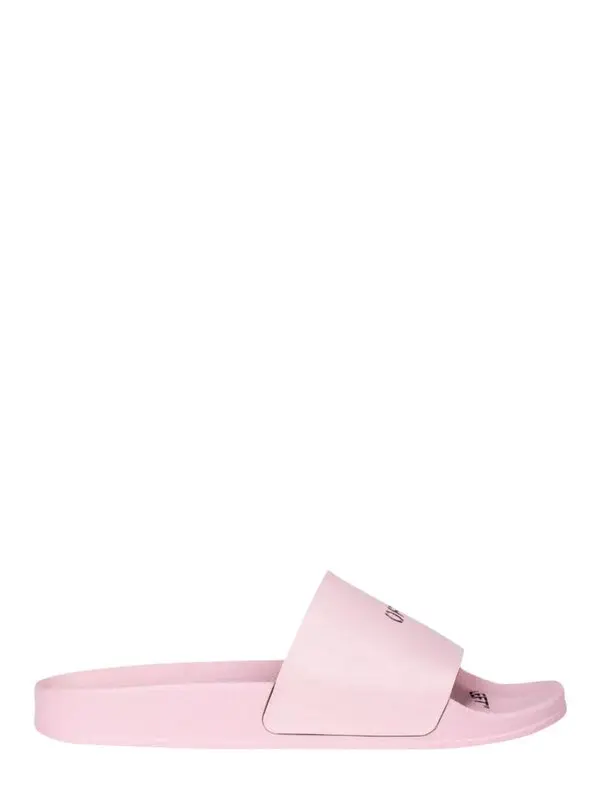 Off-White Pool Sliders - Pink