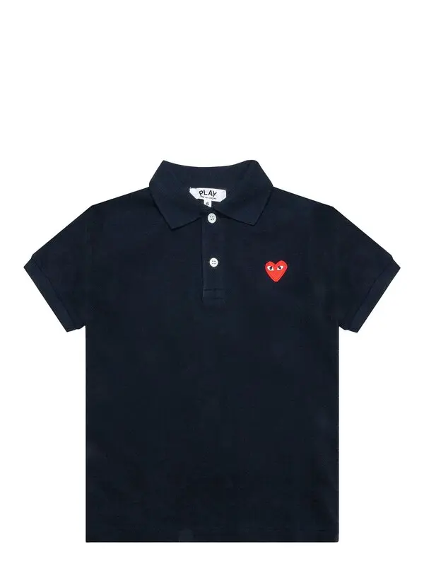 Play Comme Des Garcon Polo Shirt - Blue