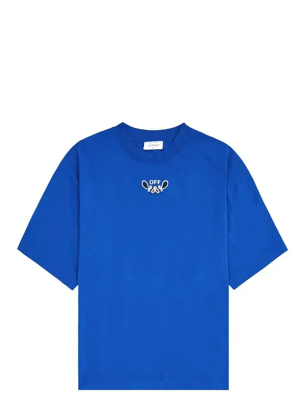 Off-White Bandana Arrow Slim Short-sleeve Tee - Blue