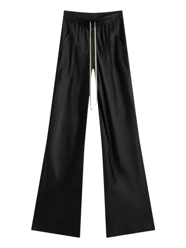Rick Owens Drawstring Bias Pants - Black