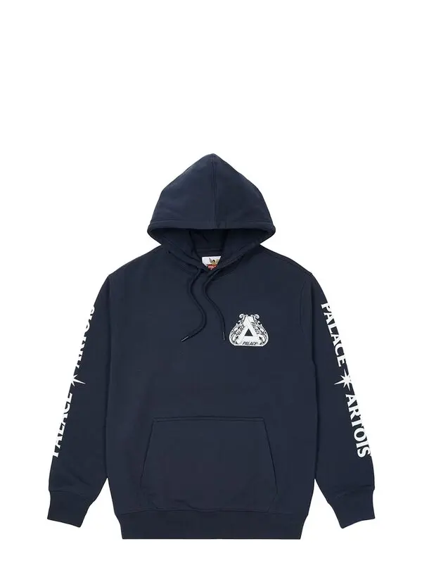 PALACE X Stella Artois Hood - Blue