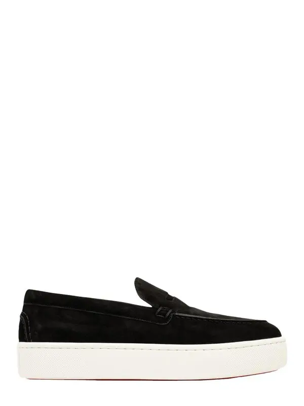 CHRISTIAN LOUBOUTIN Paqueboat Flat - Black