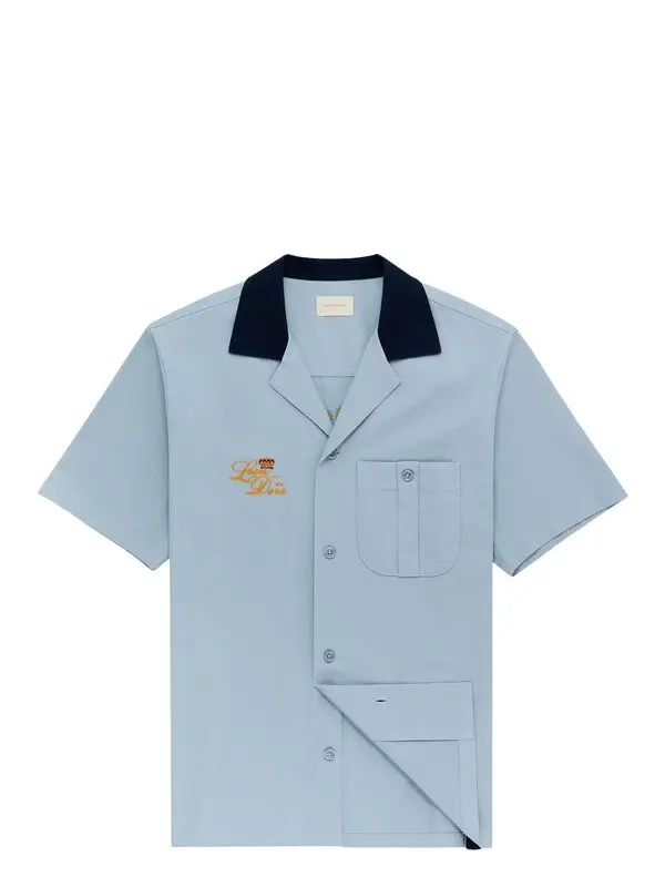 Aimé Leon Dore Bowling Shirt - Blue
