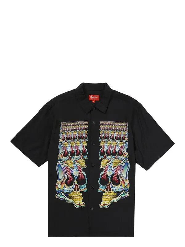 Supreme Skulls Short-sleeve Shirt - Black