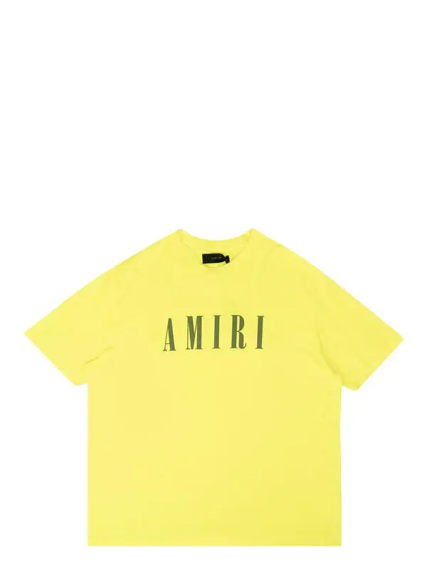Amiri Core Logo Short-sleeve T-shirt - Yellow