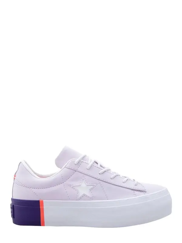 CONVERSE One Star Platform Low Sneakers - Purple