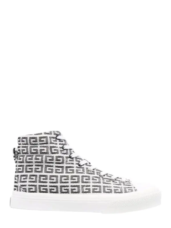 Givenchy City High '4g' Sneakers - White