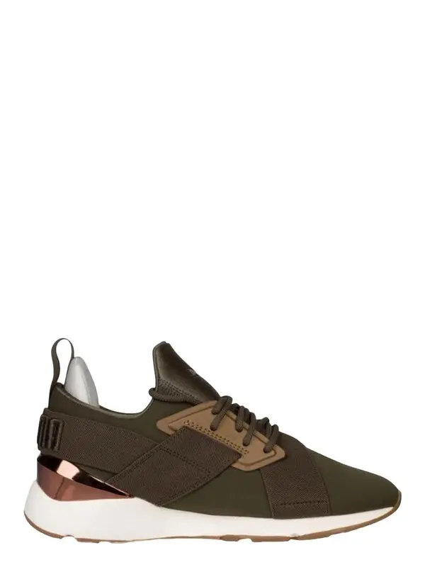 PUMA Muse Metal Satin Ep Sneakers - Green