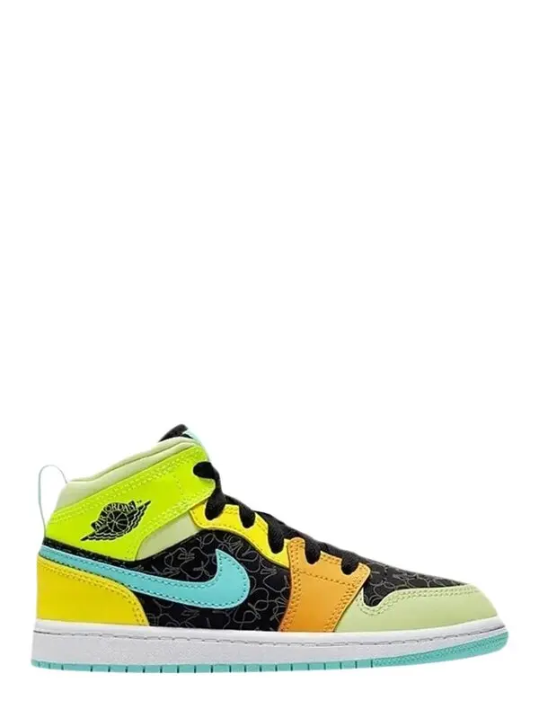JORDAN 1 Mid Se Ps Sneakers - Multicolor