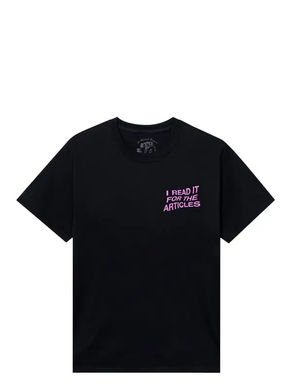 ANTI SOCIAL SOCIAL CLUB X Playboy Read It Tee - Black