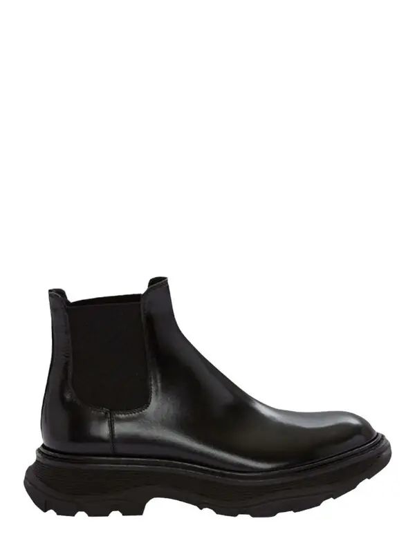 Alexander McQueen Tread Chelsea Boot - Black