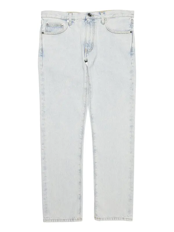 Off-White Diag Tab Arrow Slim Jean - Blue