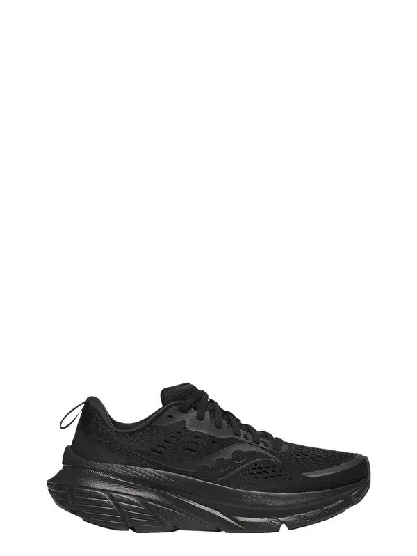 Saucony Wmns Guide 18 Wide Athletic Sneakers - Black