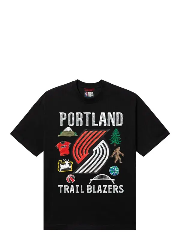 MARKET X Nba Trail Blazers T-shirt - Black