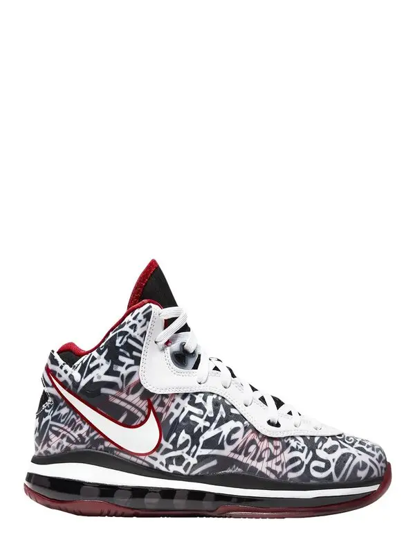 Nike Lebron 8 Gs 'graffiti' Sneakers - Black