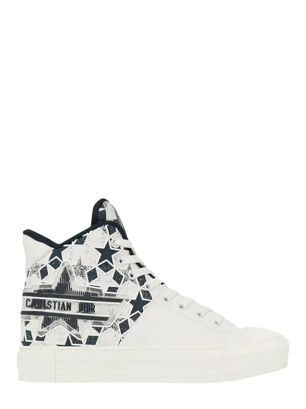 Dior Walk'n' Star Etoile High-top Sneakers - White