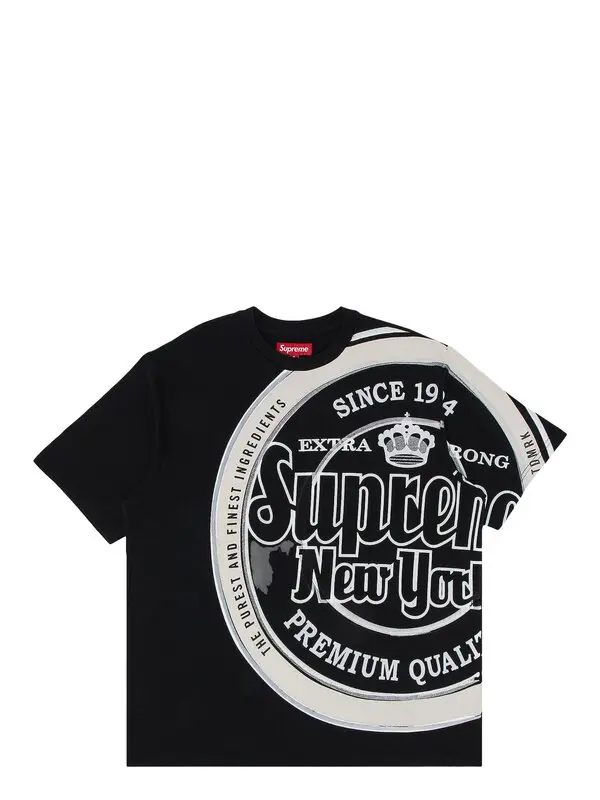 Supreme Lager Short-sleeve Top - Black