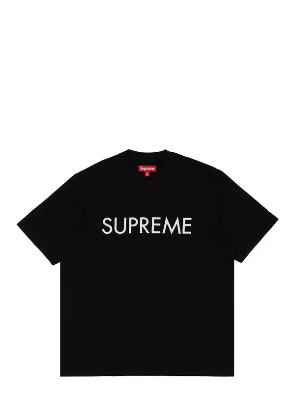 Supreme Capital Short-sleeve Top - Black