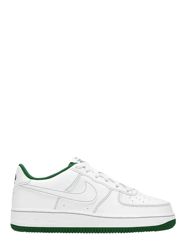 Nike Air Force 1 '07 Low Gs Contrast Stitch Sneakers - White