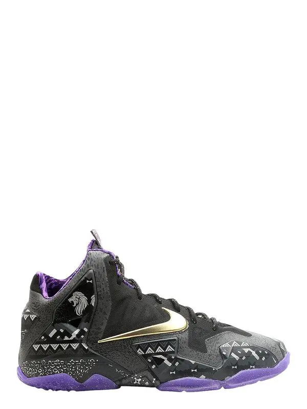 Nike Lebron 11 Gs 'bhm' Sneakers - Black