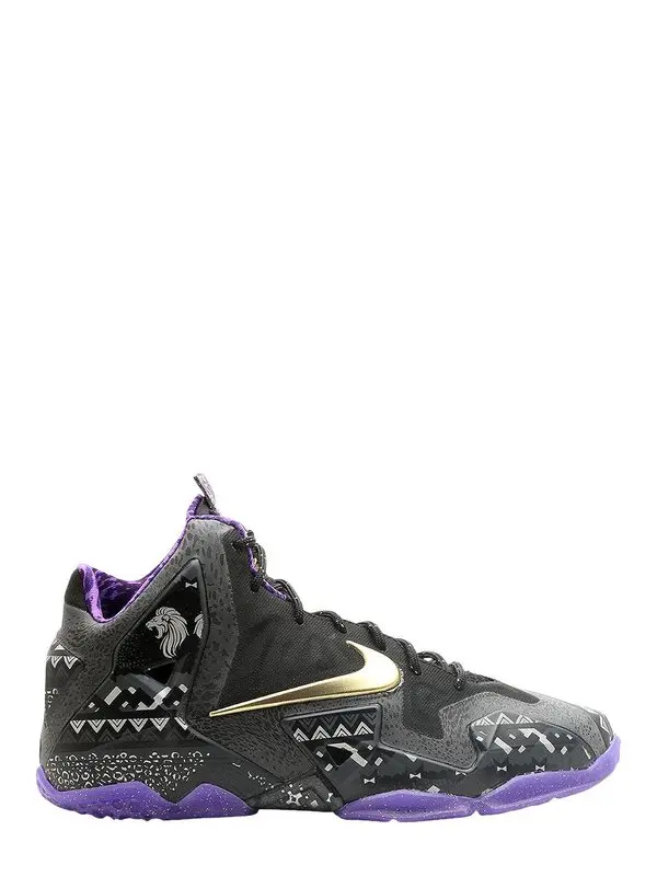 Nike Lebron 11 Gs 'bhm' Sneakers - Black