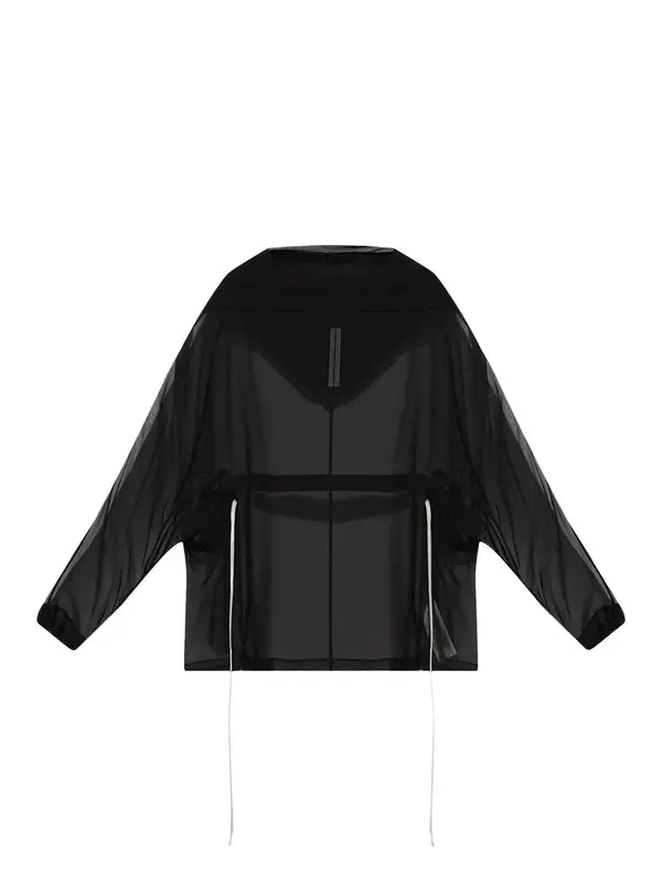 Rick Owens Hooded Tunic - Black