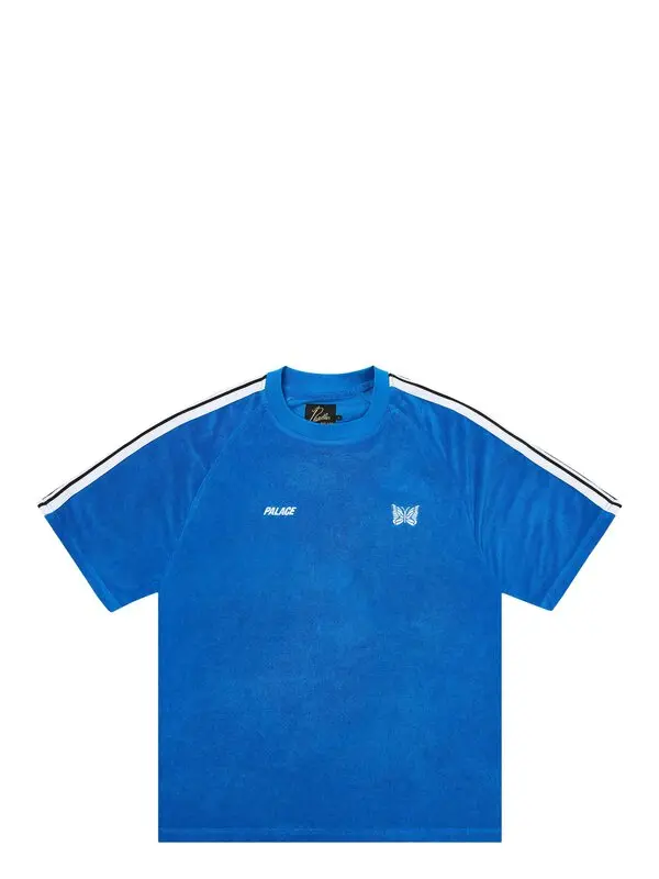 PALACE X Needles Towelling T-shirt - Blue