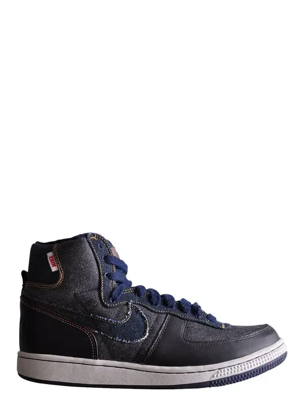 Nike Terminator Hi Premium Denim Sneakers - Blue