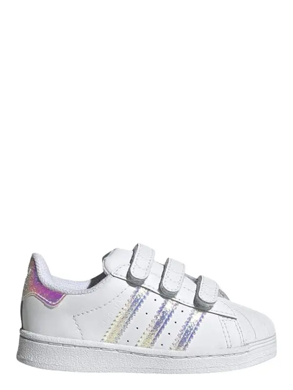 Adidas Superstar J Iridescent - White