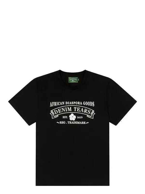 DENIM TEARS Adg Tee - Black