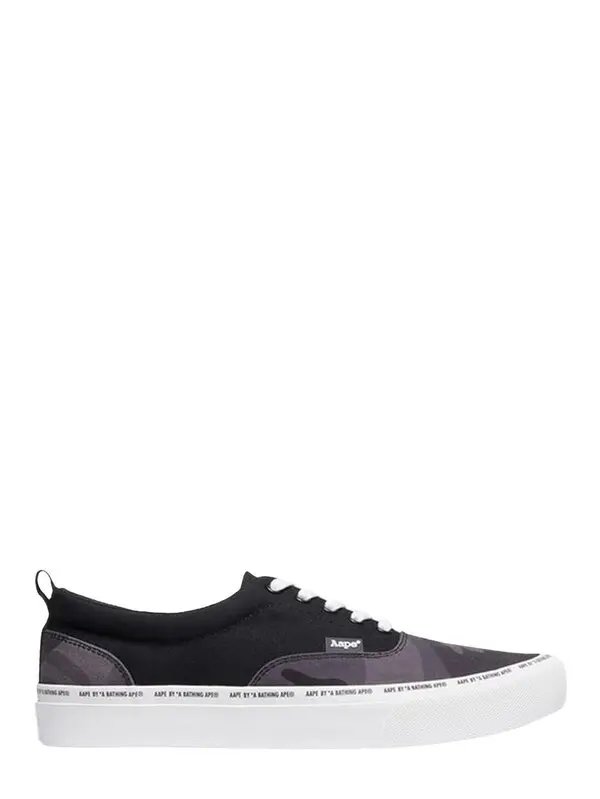 BAPE Aape Lace Camo Sneakers - Black