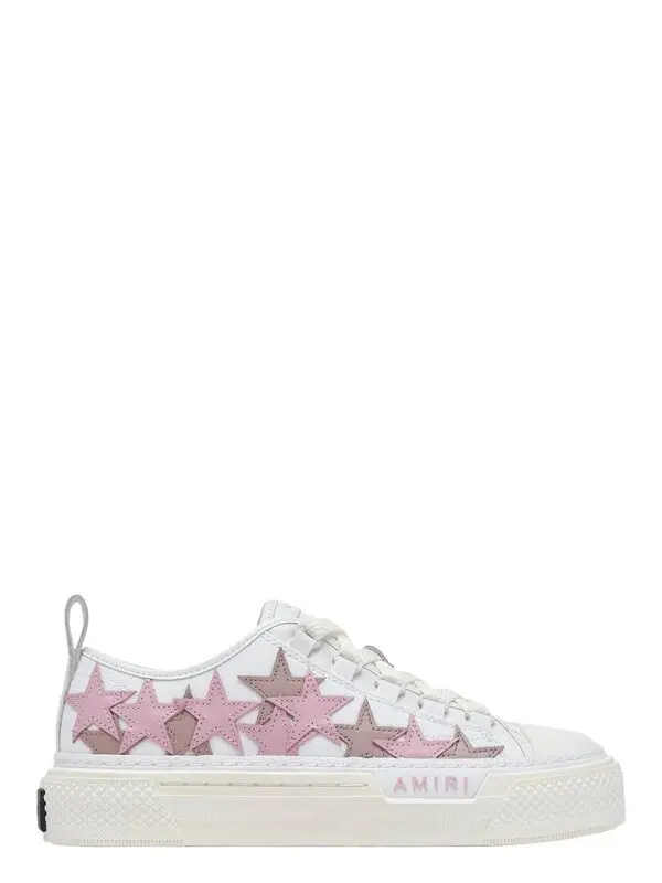 Amiri Stars Court Low Sneakers - White
