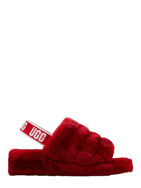 UGG Fluff Yeah Slide - Red