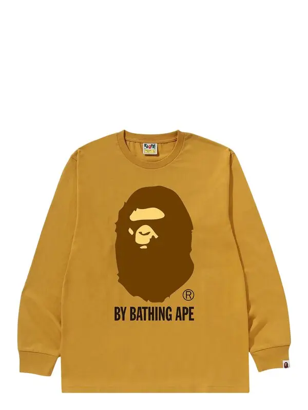 A BATHING APE By Bathing Ape Long-sleeve Tee - Yellow