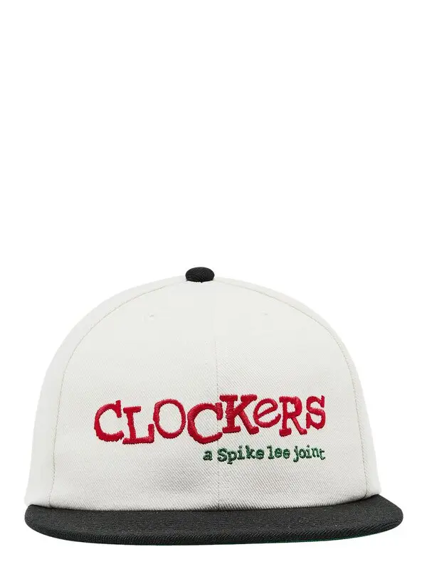 Supreme X 40 Acres Clockers 6-panel - White