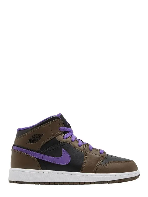 JORDAN 1 Mid Gs Sneakers - Brown