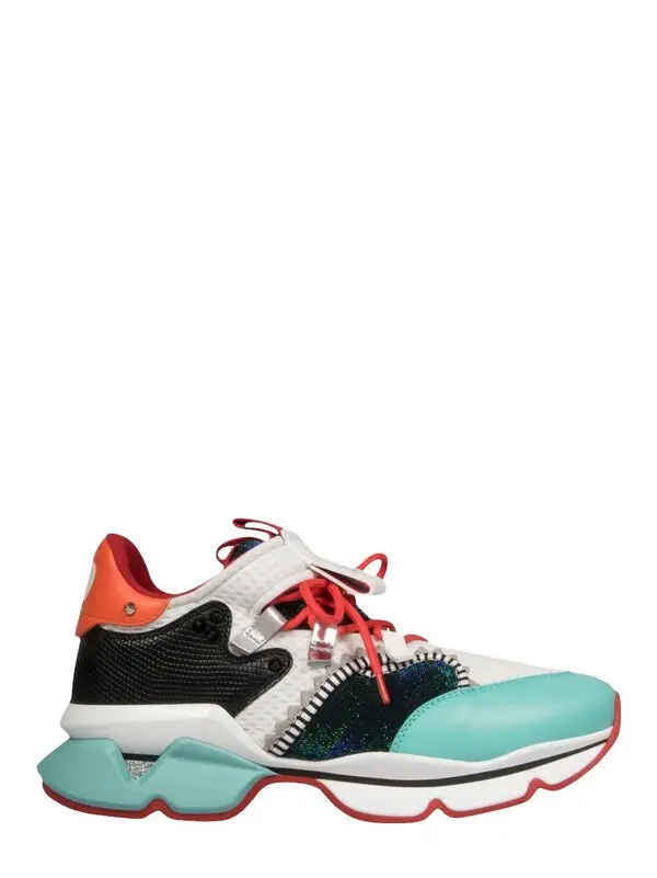 CHRISTIAN LOUBOUTIN Red Runner Sneakers - Multicolor