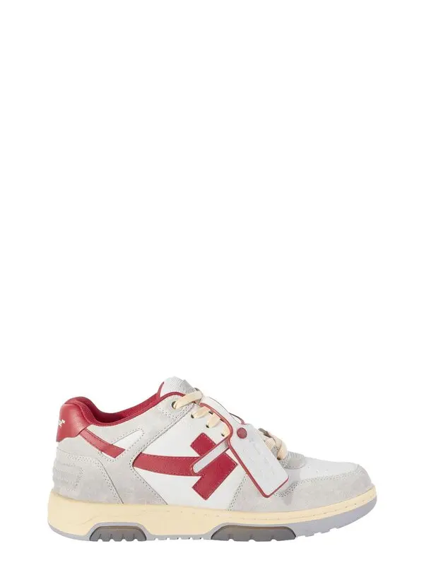 Off-White Out Of Office Low Top Sneakers - Grey