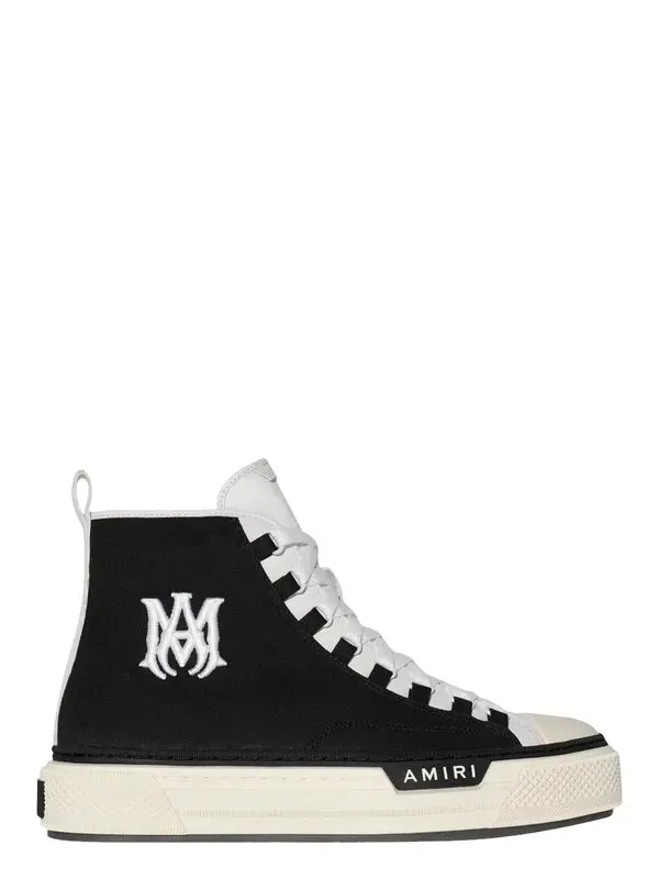 Amiri Court High Sneakers - Black