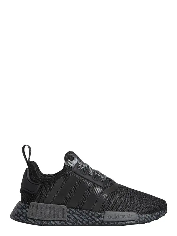 Adidas Nmd_r1 J Boost Print Sneakers - Black