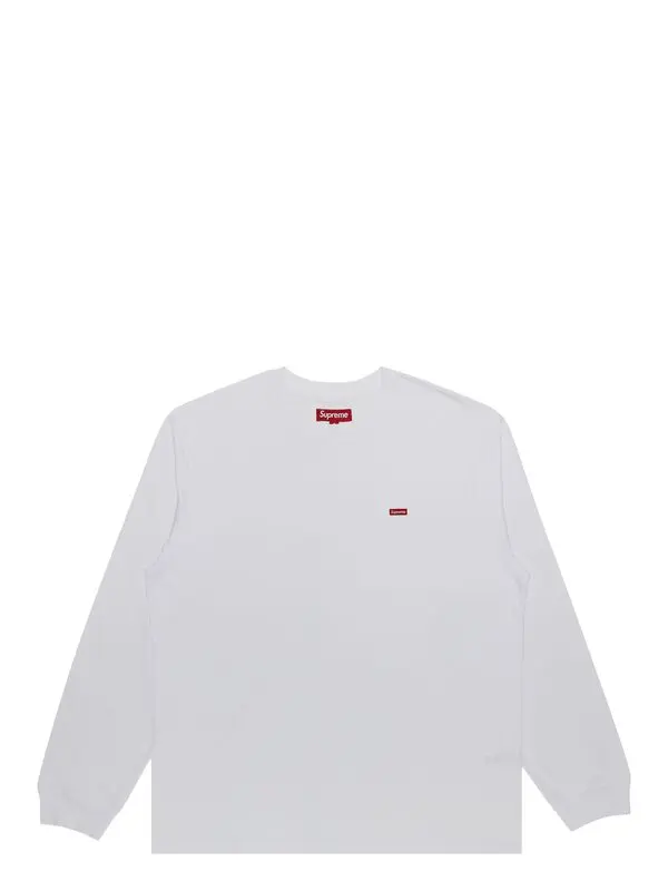 Supreme Small Box Long-sleeve Tee - White